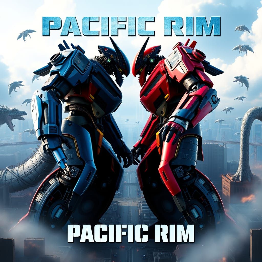 Affiche de "Pacific Rim" - Epic Disney Pixar-Inspired Pacifi...