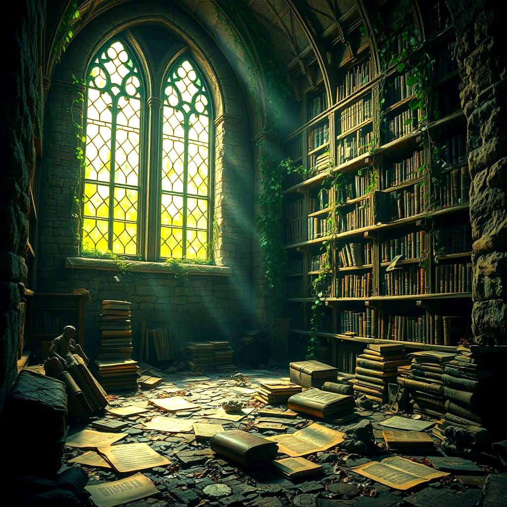 forgotten library - forgotten library