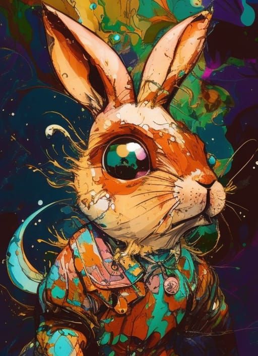 Mr. Bunny! : r/AI_ART_BK