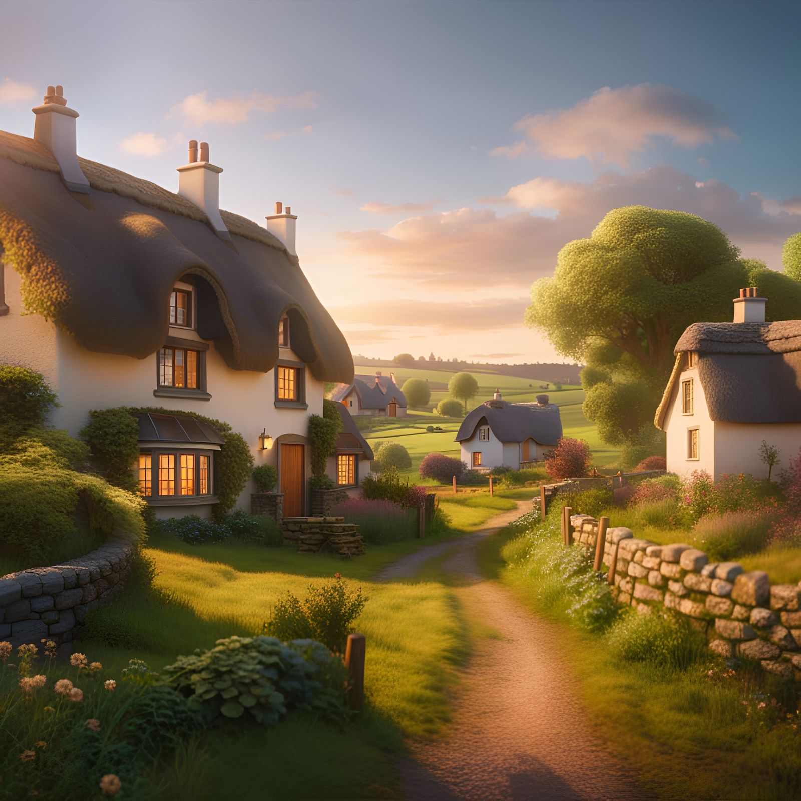 Simple Living - AI Generated Artwork - NightCafe Creator