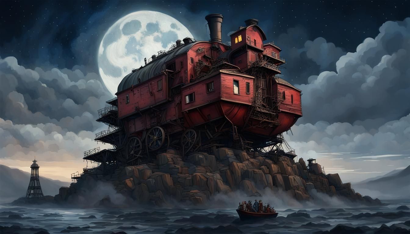 The ARK cart - AI Generated Artwork - NightCafe Creator