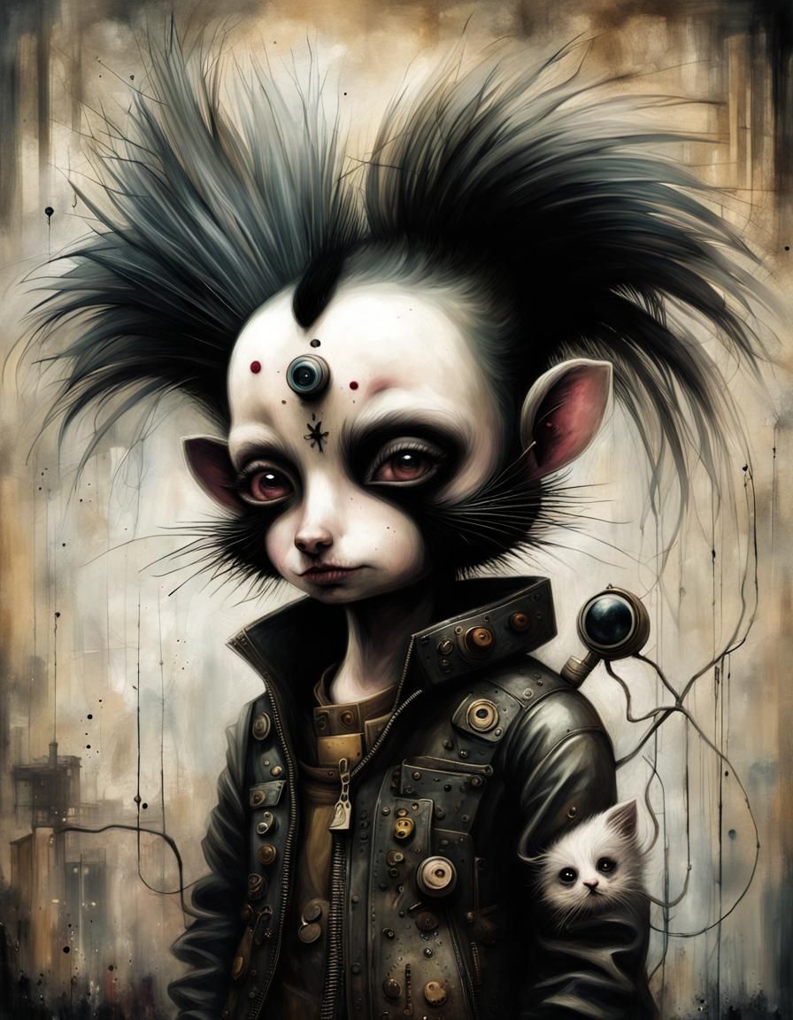 "The Cyberpunk Skunk": Photograph by Stephen Gammell - Gabriel Pacheco ...