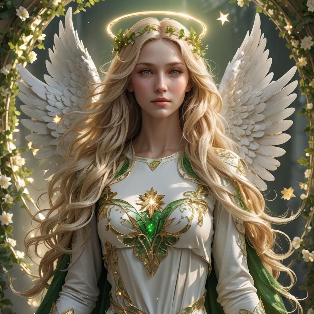 perfect angel woman ! - AI Generated Artwork - NightCafe Creator