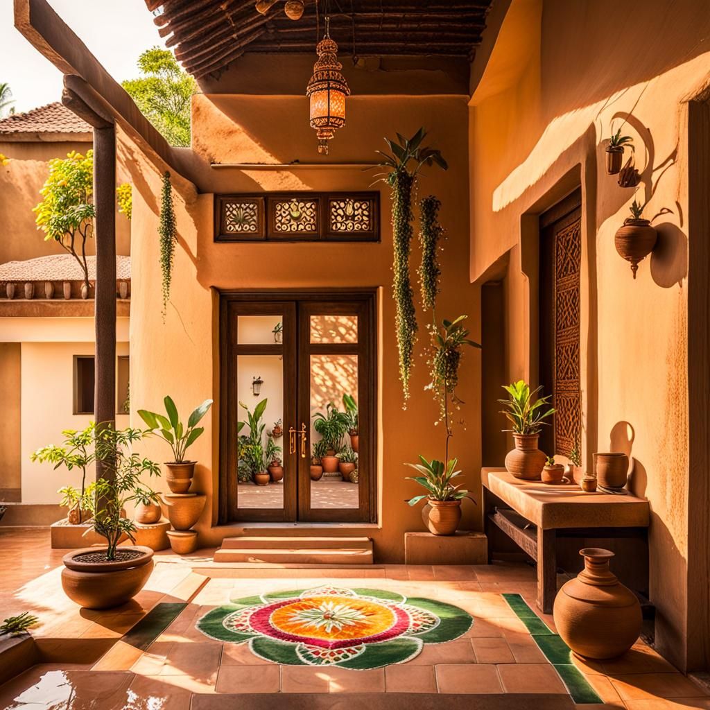 Rangoli - AI Generated Artwork - NightCafe Creator