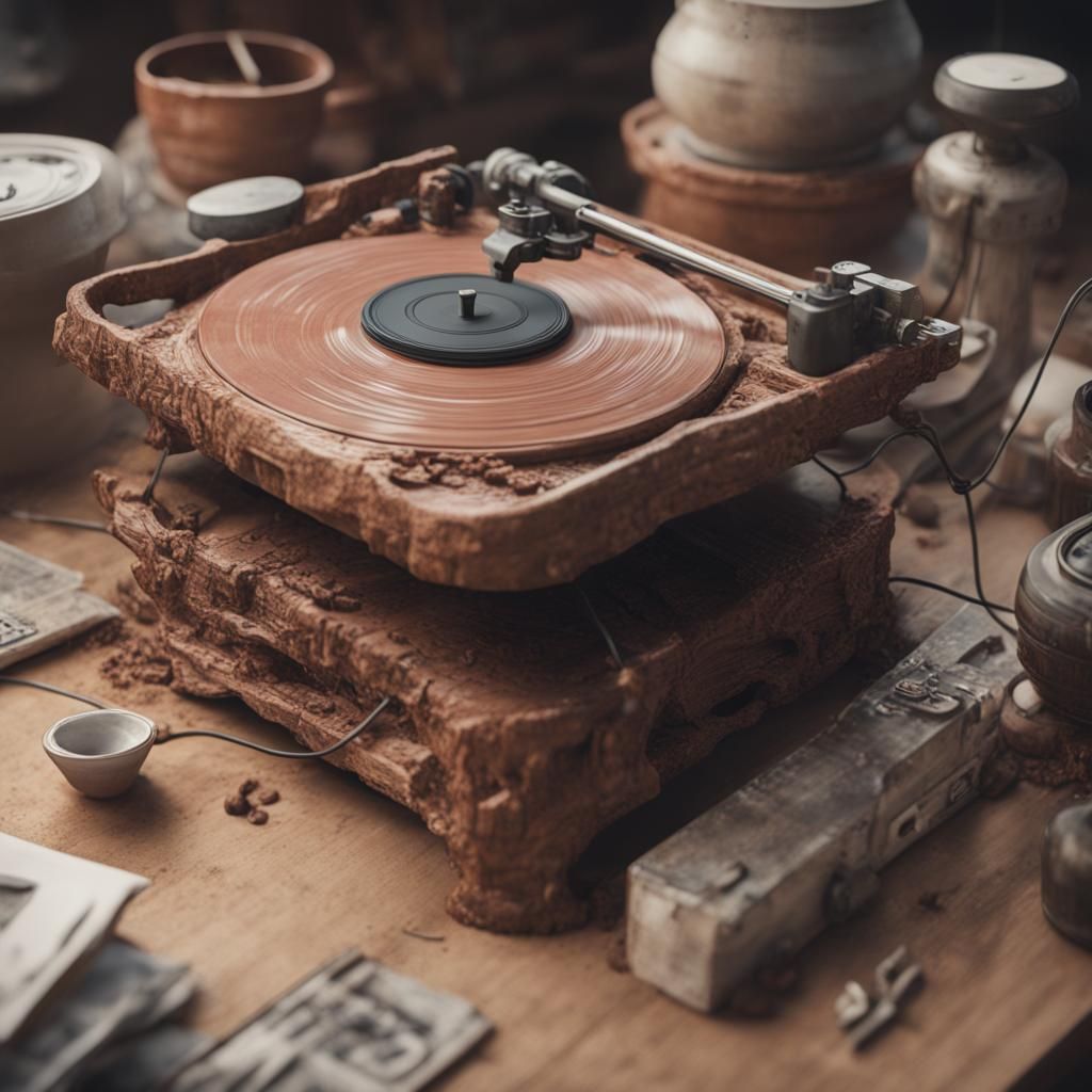 Clay Records® - AI Generated Artwork - NightCafe Creator