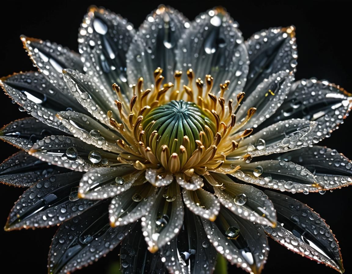 Glass Bloom - AI Generated Artwork - NightCafe Creator