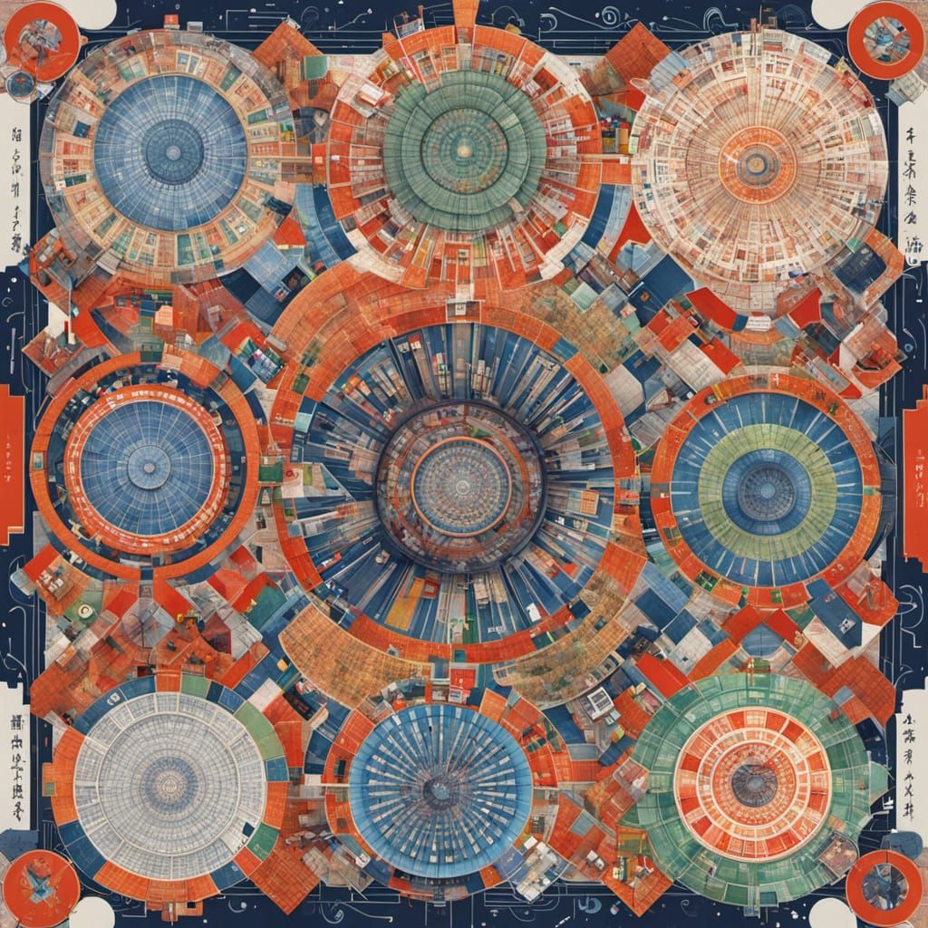 Shunyata and Interdependent Origination Visualized - AI Art