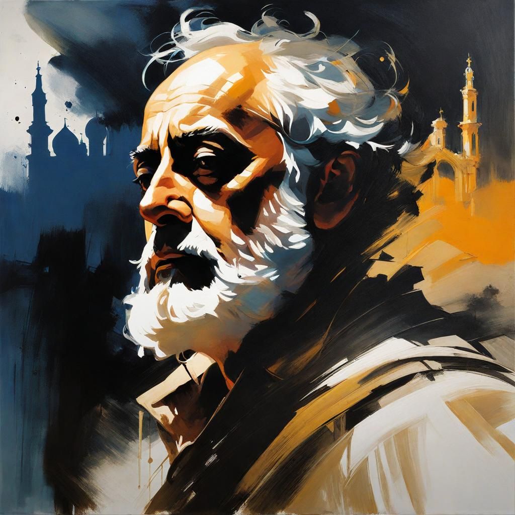 Saint Peter - AI Generated Artwork - NightCafe Creator