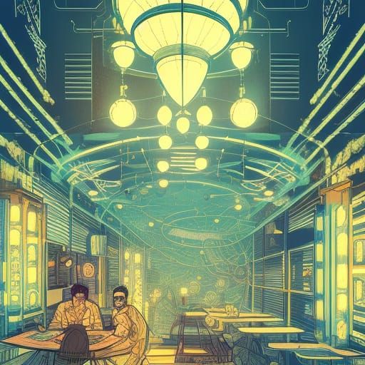 night cafe - AI Generated Artwork - NightCafe Creator