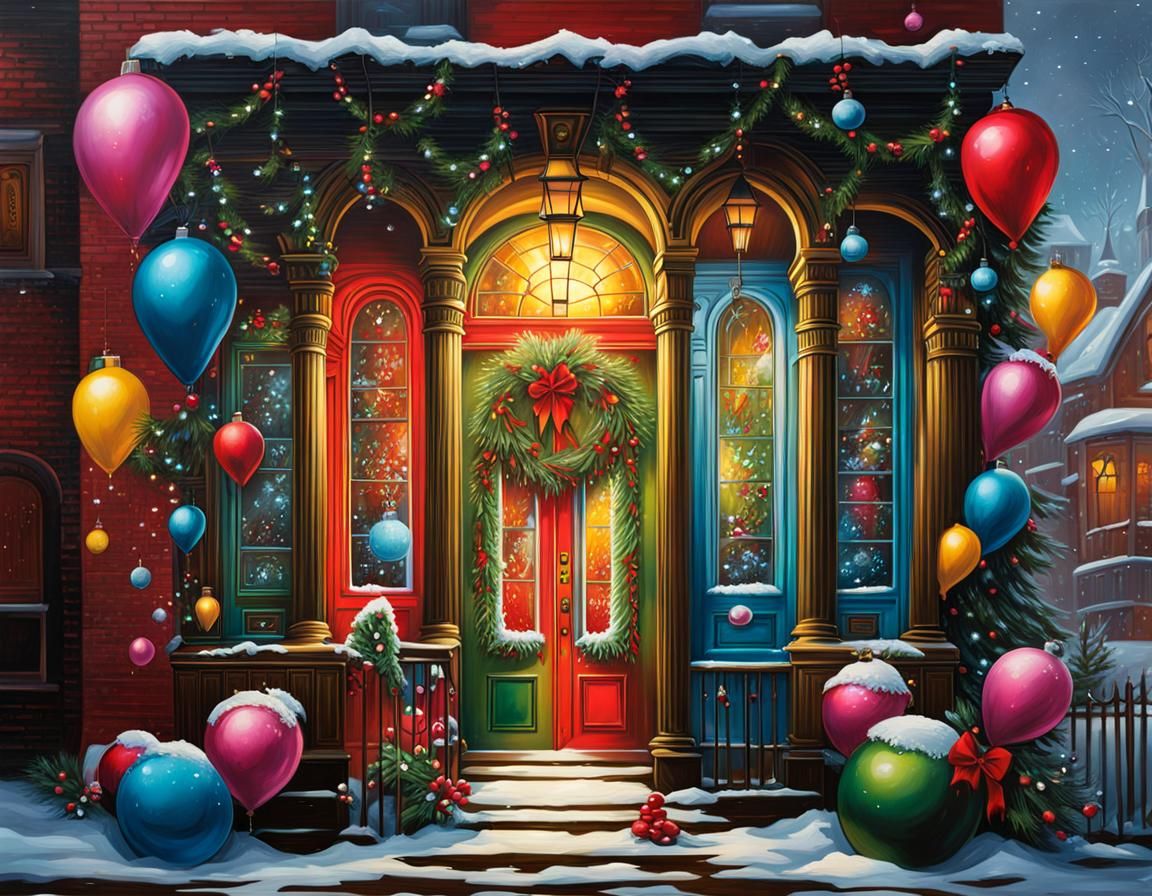 A Victorian Hallmark Christmas - AI Generated Artwork - NightCafe Creator