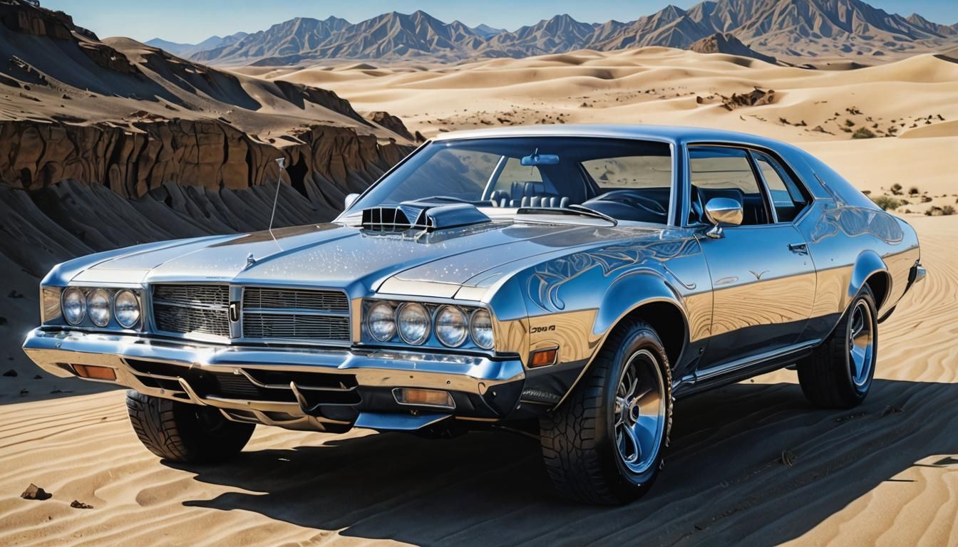 Muscle Car - AI Generated Artwork - NightCafe Creator