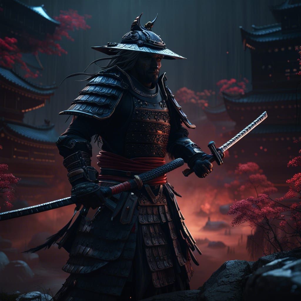 Dark samurai : r/nightcafe