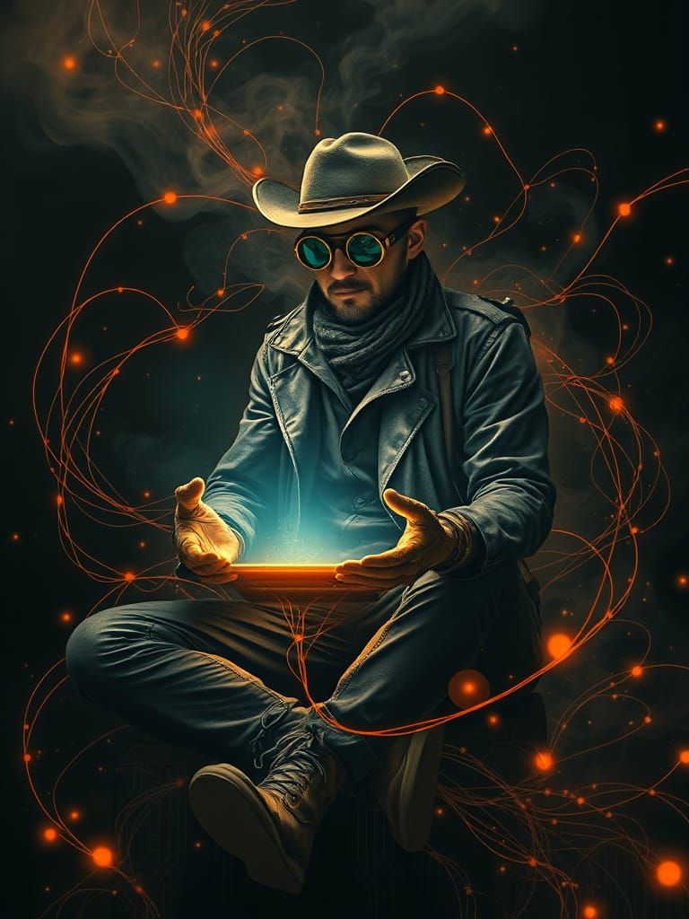 steampunk cowboy hacker - steampunk cowboy hacker