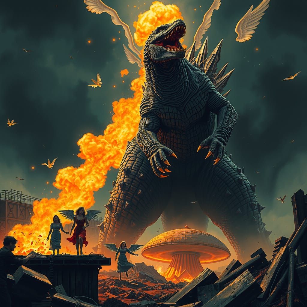 GODZILLA & HIS GUARDIAN ANGELS PT. 1
