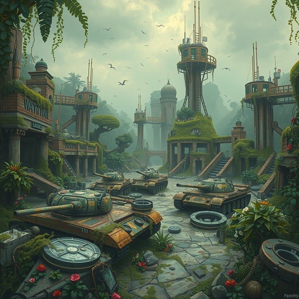 overgrown base - Abandoned Military Base Consumed by Nature'...