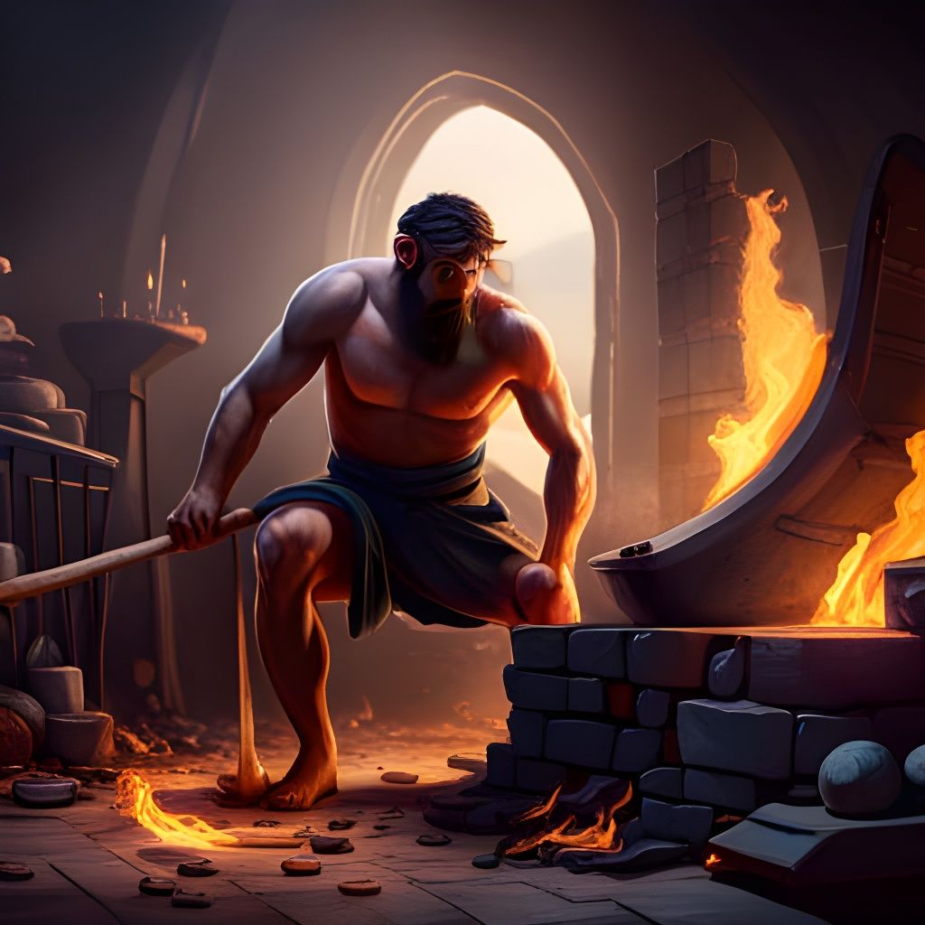 Ancient Greek Cyclops - AI Generated Artwork - NightCafe Creator