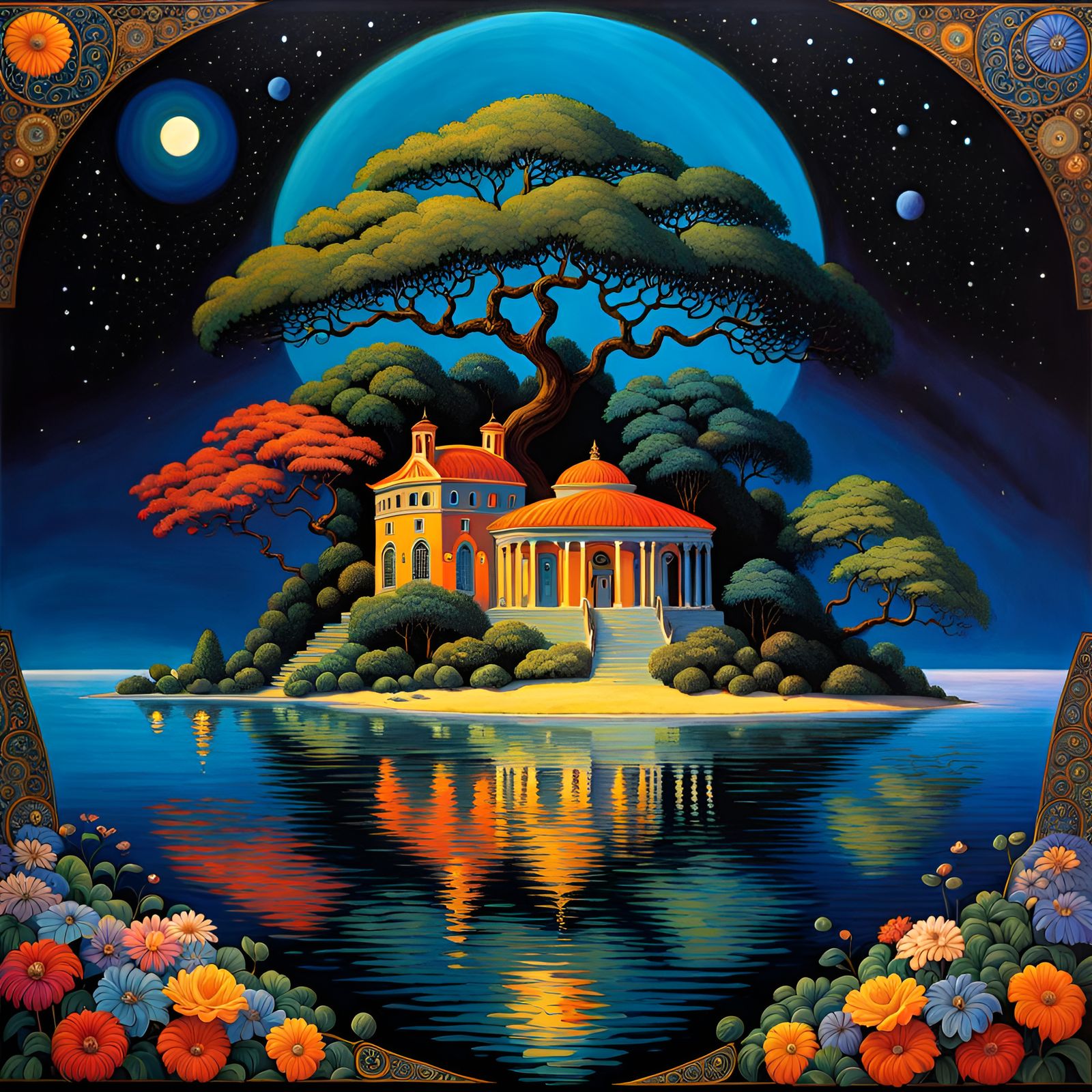 The Lonely Beach - AI Generated Artwork - NightCafe Creator