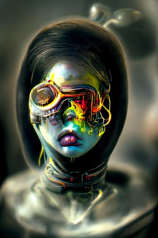 Ghost of the machine age - AI Generated Artwork - NightCafe Creator