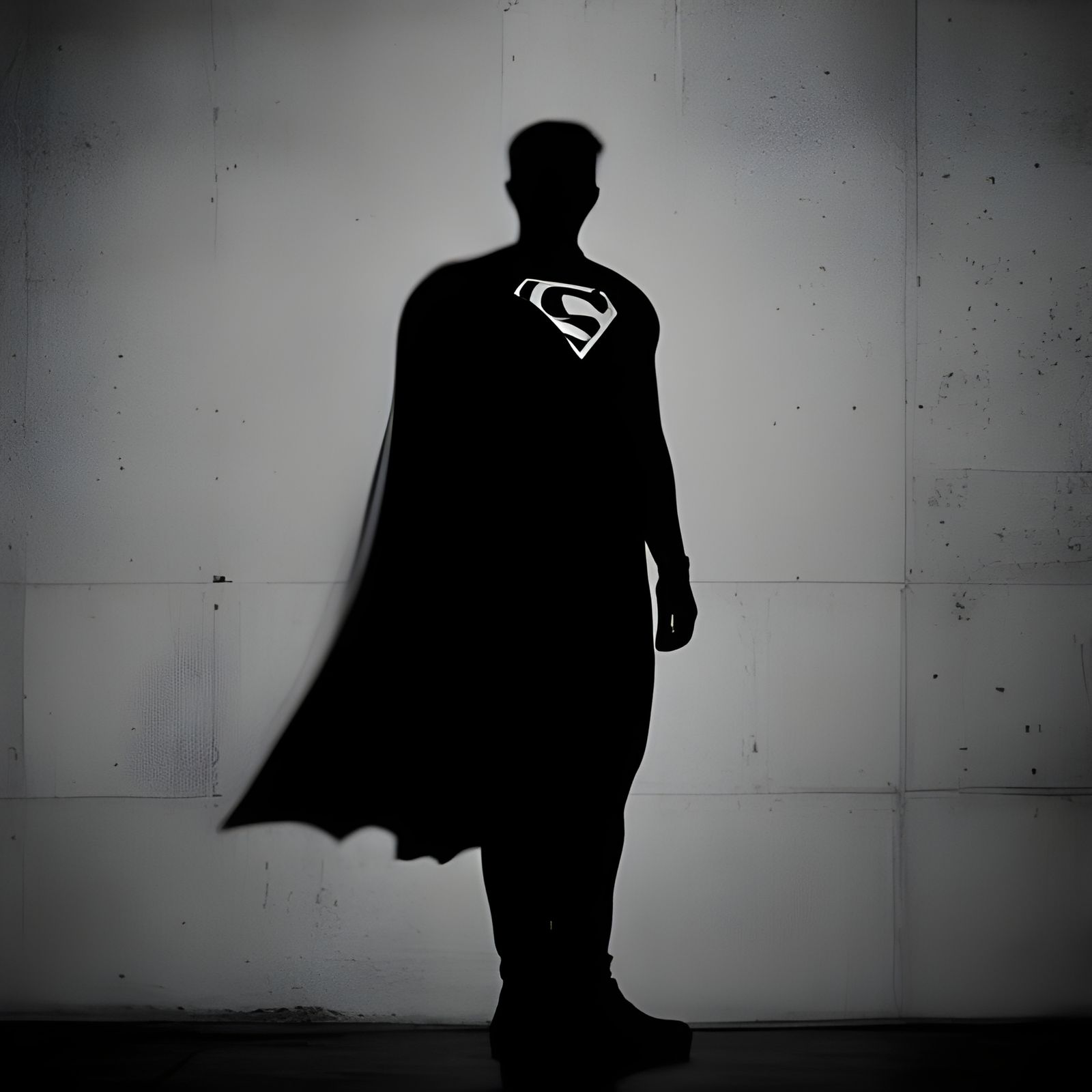superman shadow - AI Generated Artwork - NightCafe Creator