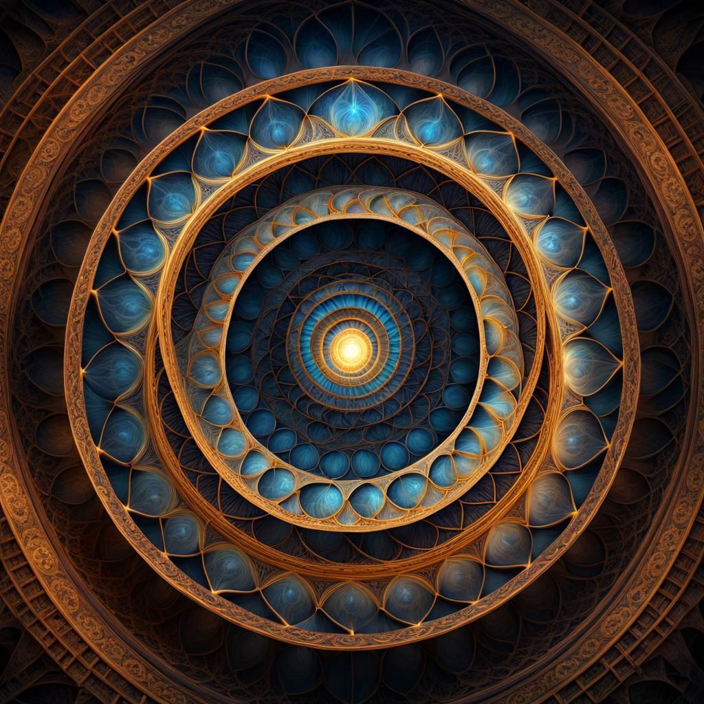 Sacred Geometry - AI Generated Artwork - NightCafe Creator