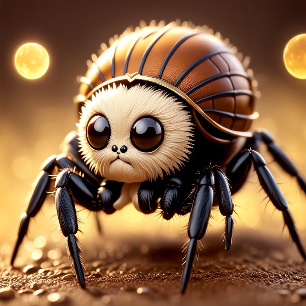 Cute Spider - AI Generated Artwork - NightCafe Creator