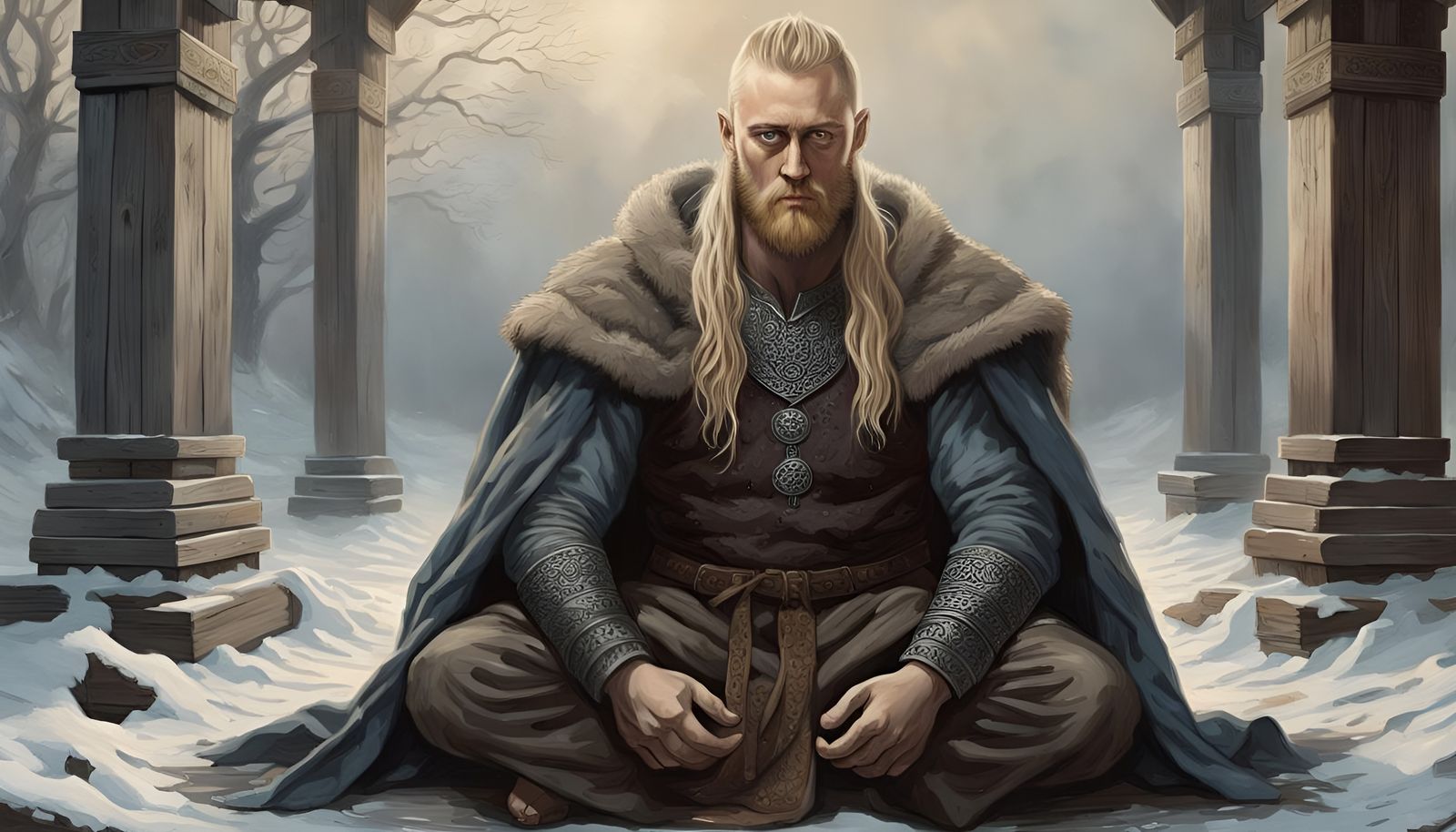 King Ragnar - AI Generated Artwork - NightCafe Creator