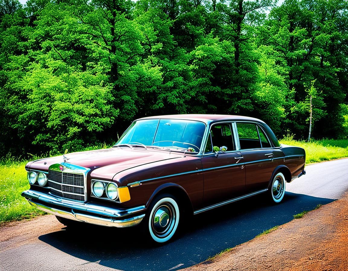 The Old Sedan - AI Generated Artwork - NightCafe Creator