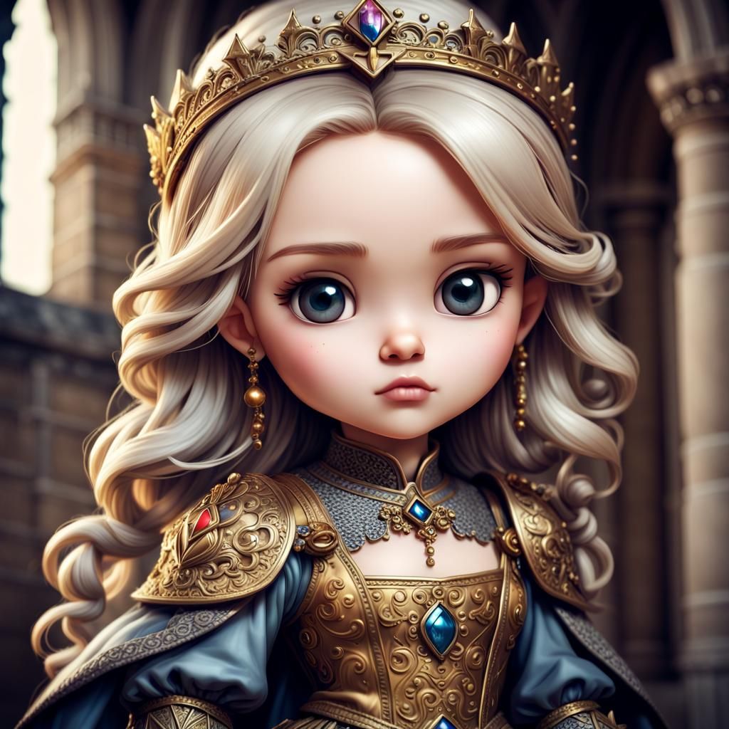 Chibi Queen - AI Generated Artwork - NightCafe Creator