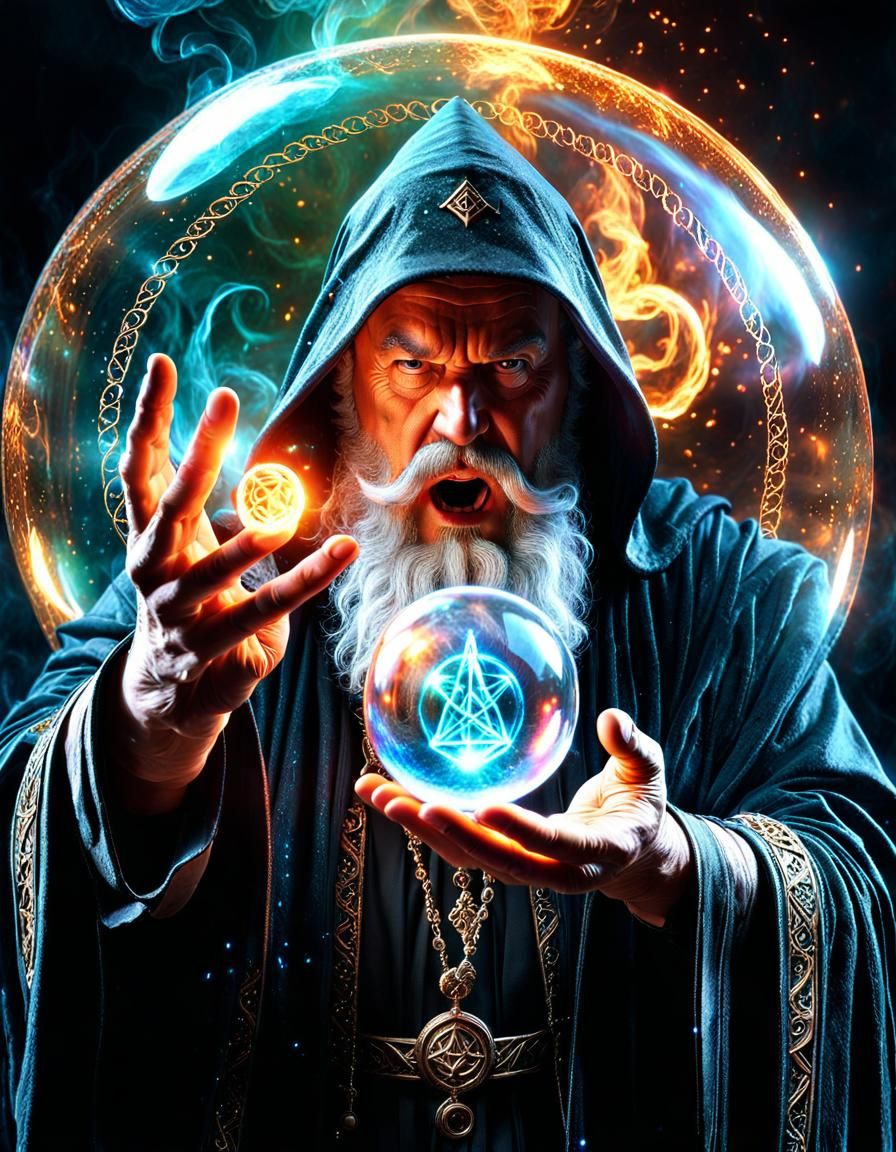 Spellcaster - AI Generated Artwork - NightCafe Creator