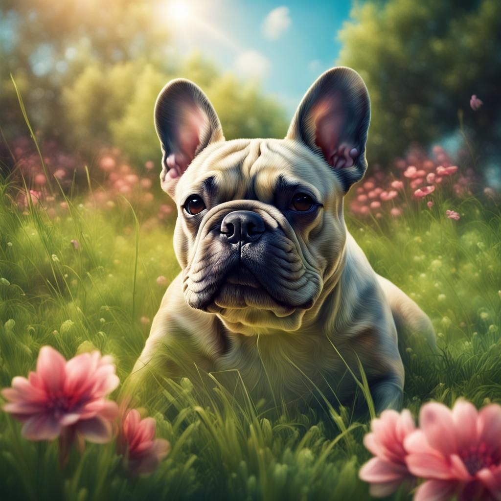Frenchie - AI Generated Artwork - NightCafe Creator
