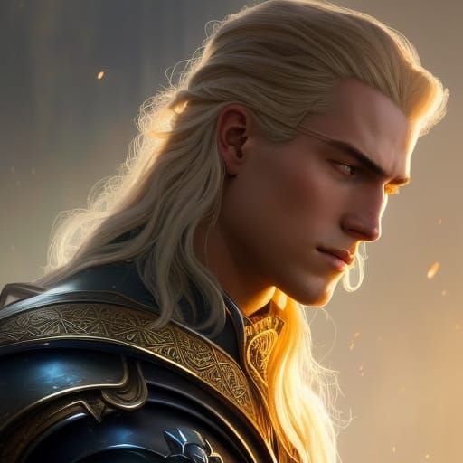 Glorfindel of Gondolin - AI Generated Artwork - NightCafe Creator