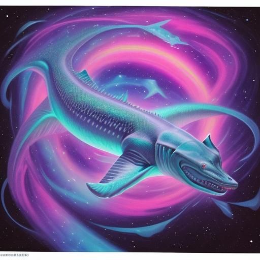 spacefish 5 - AI Generated Artwork - NightCafe Creator