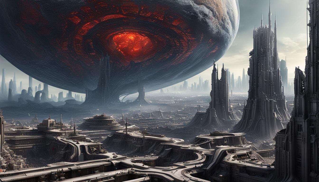 Alien Planet - AI Generated Artwork - NightCafe Creator