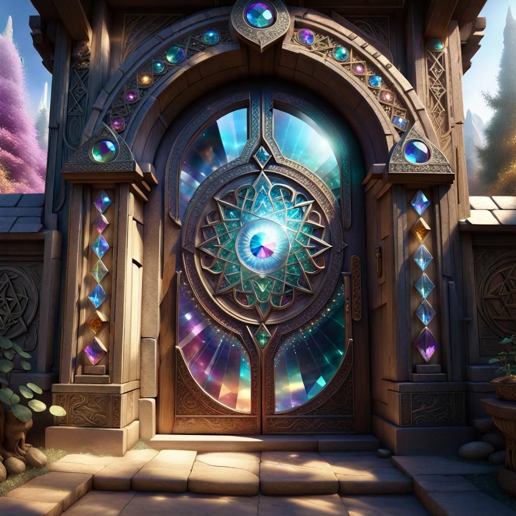 The Elven door is closed to mortals - AI Generated Artwork - NightCafe ...