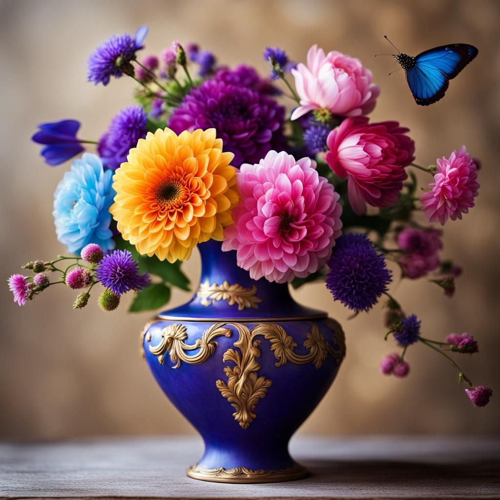 flowers - AI Generated Artwork - NightCafe Creator