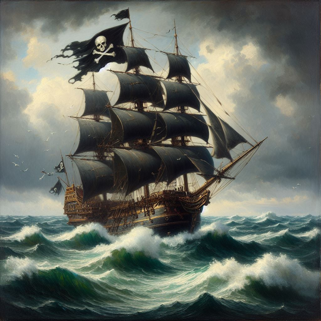 Pirate ship - AI Generated Artwork - NightCafe Creator