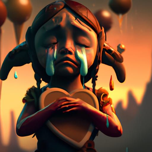 CRY - AI Generated Artwork - NightCafe Creator