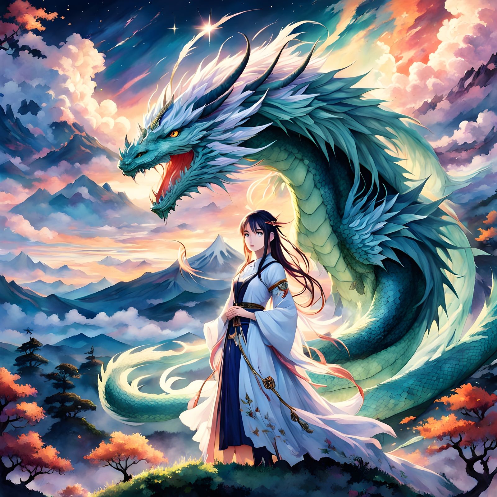 Ryuuko Hime, the Dragon Princess - Ethereal Dragon Princess ...