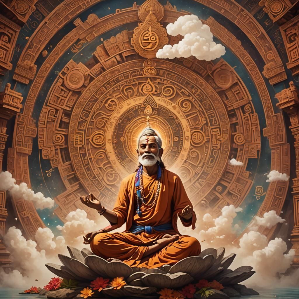 OHM man padme OHM - AI Generated Artwork - NightCafe Creator