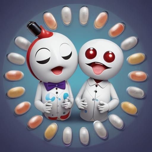 anthropomorphic pills sing together - AI Generated Artwork - NightCafe ...