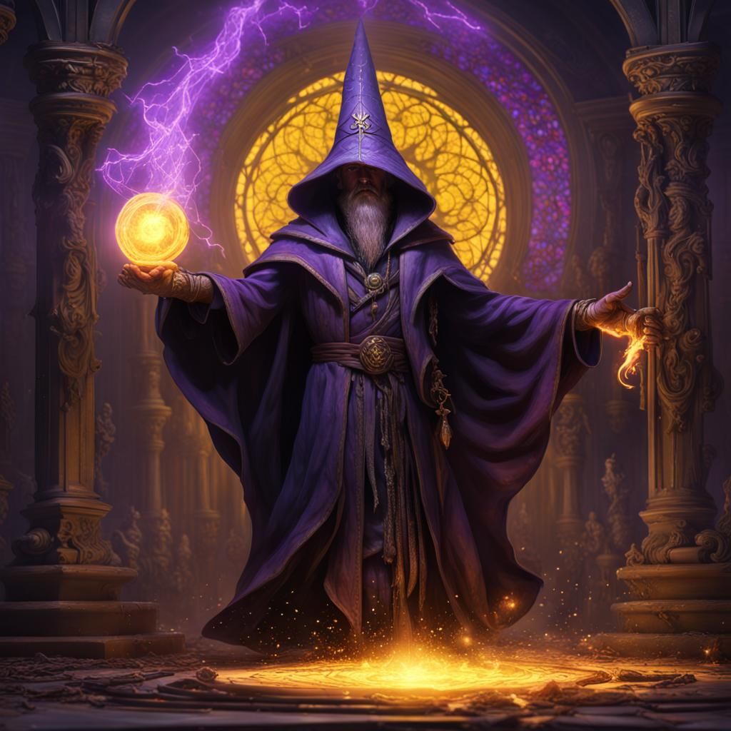 black wizard - AI Generated Artwork - NightCafe Creator