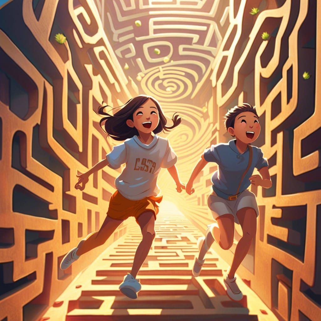 Labyrinth - AI Generated Artwork - NightCafe Creator