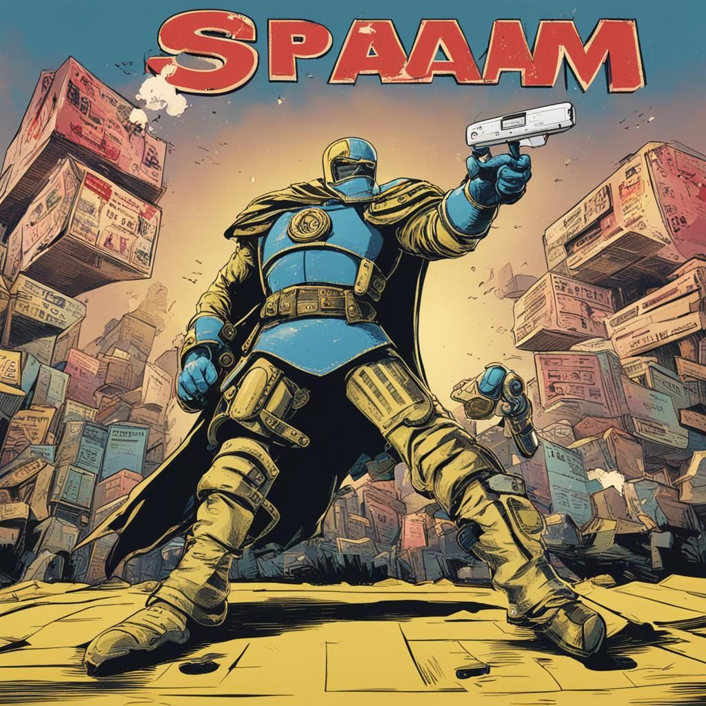 Defending the world from "Spam Callers" - AI Generated Artwork ...