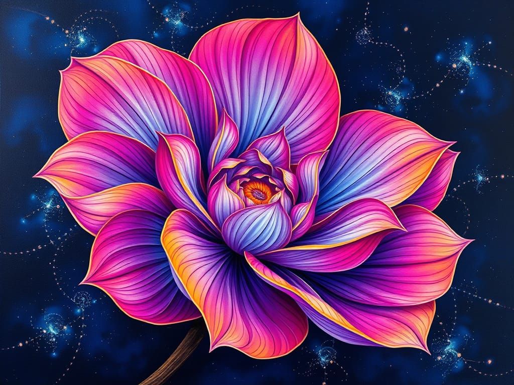 The Story Of A Flower - Fractals In Nature