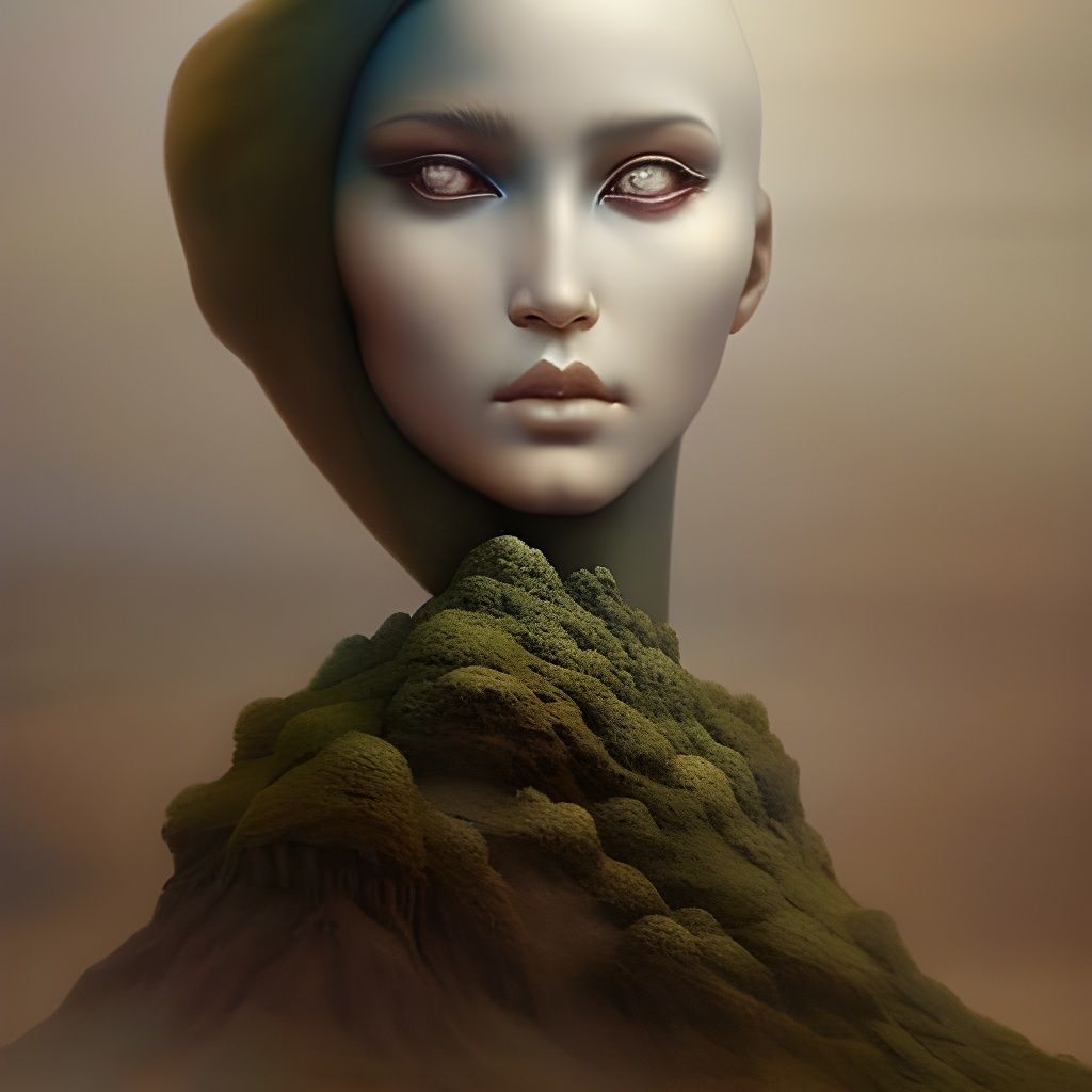 Blinded Gaia - AI Generated Artwork - NightCafe Creator