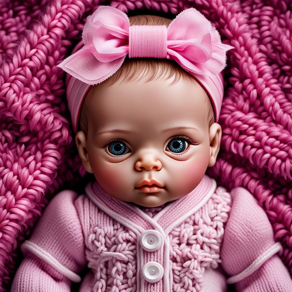 Reborn, baby doll, - AI Generated Artwork - NightCafe Creator