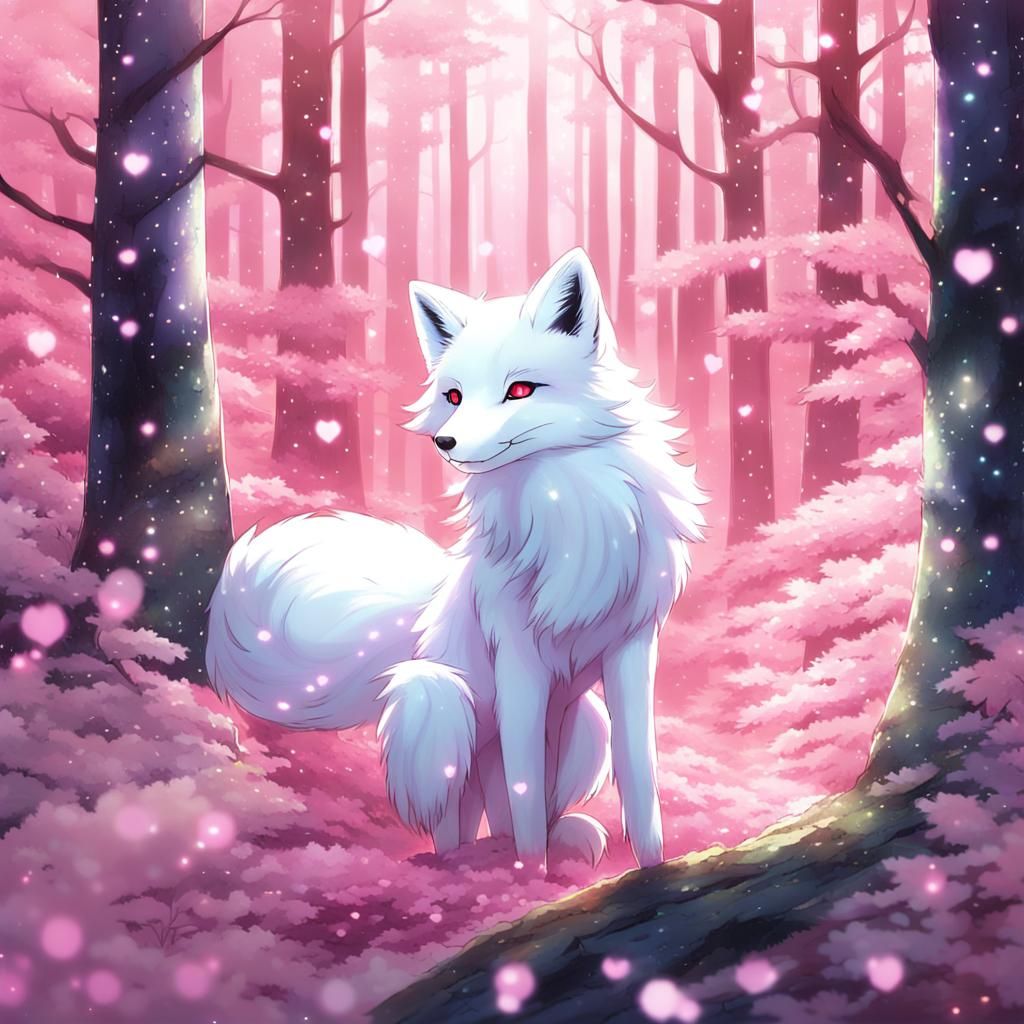 Light pink glitter forest - AI Generated Artwork - NightCafe Creator