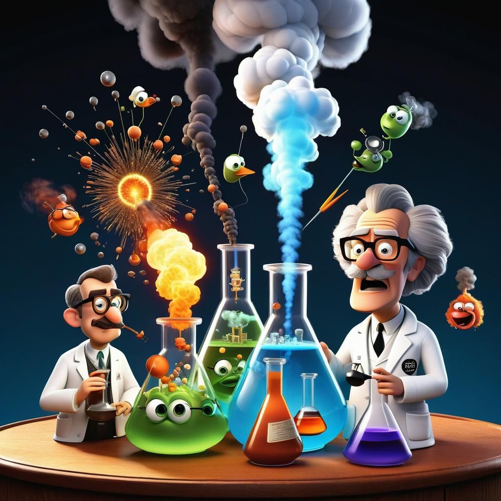 Science guys - AI Generated Artwork - NightCafe Creator