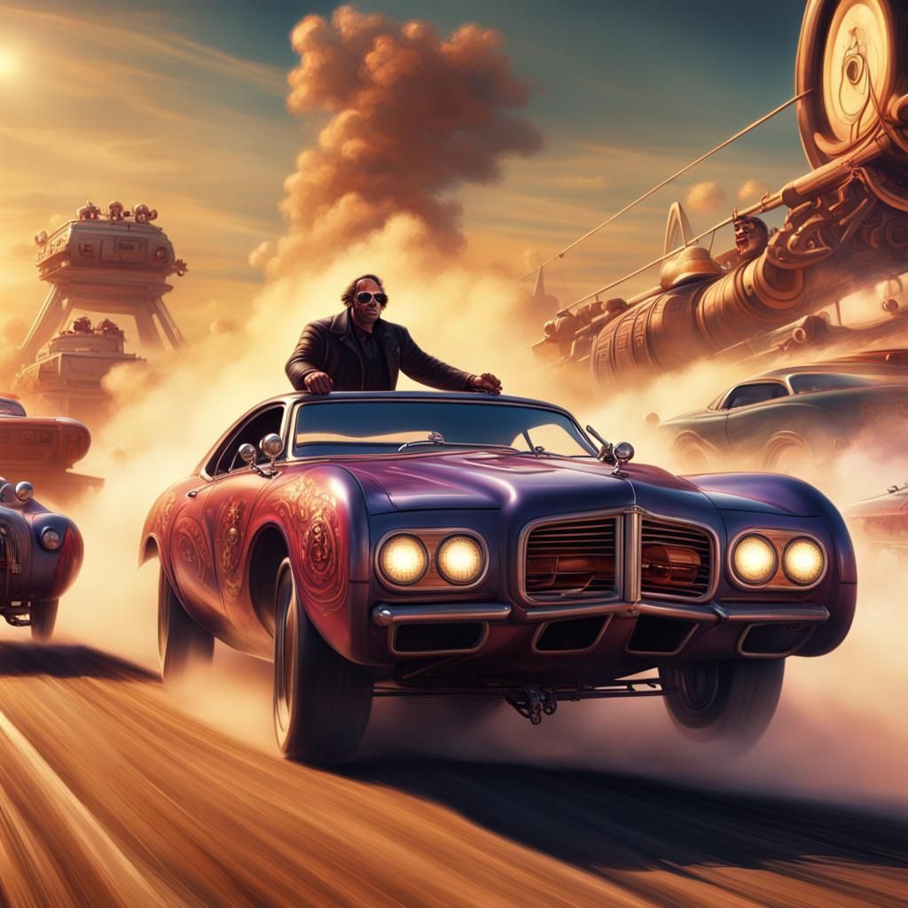 Weird Racers - AI Generated Artwork - NightCafe Creator