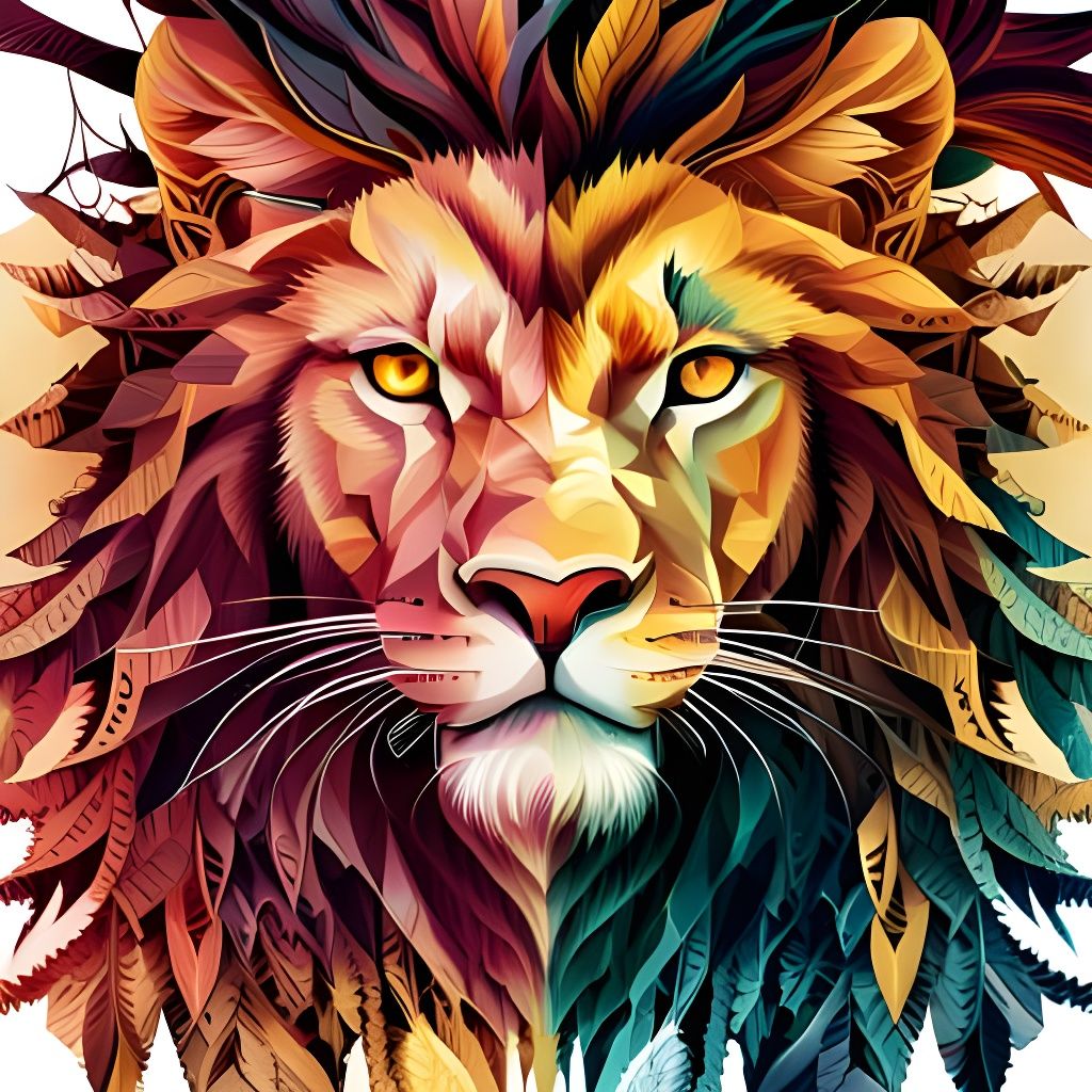 Lion - AI Generated Artwork - NightCafe Creator